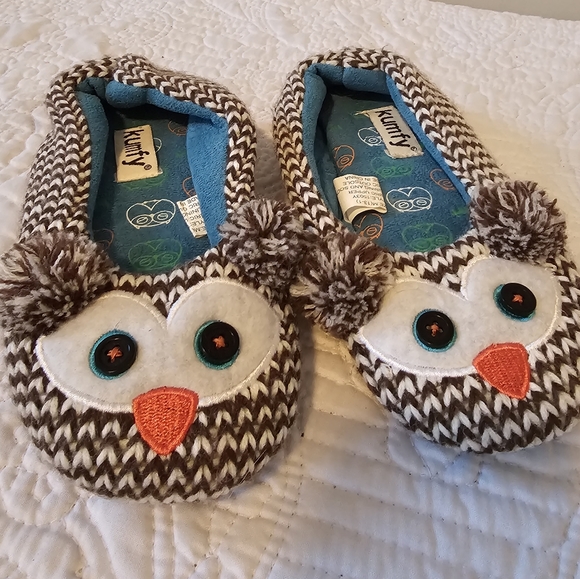 Shoes | Kumfy Little Kids Slip On Cute Owl Slippers | Poshmark